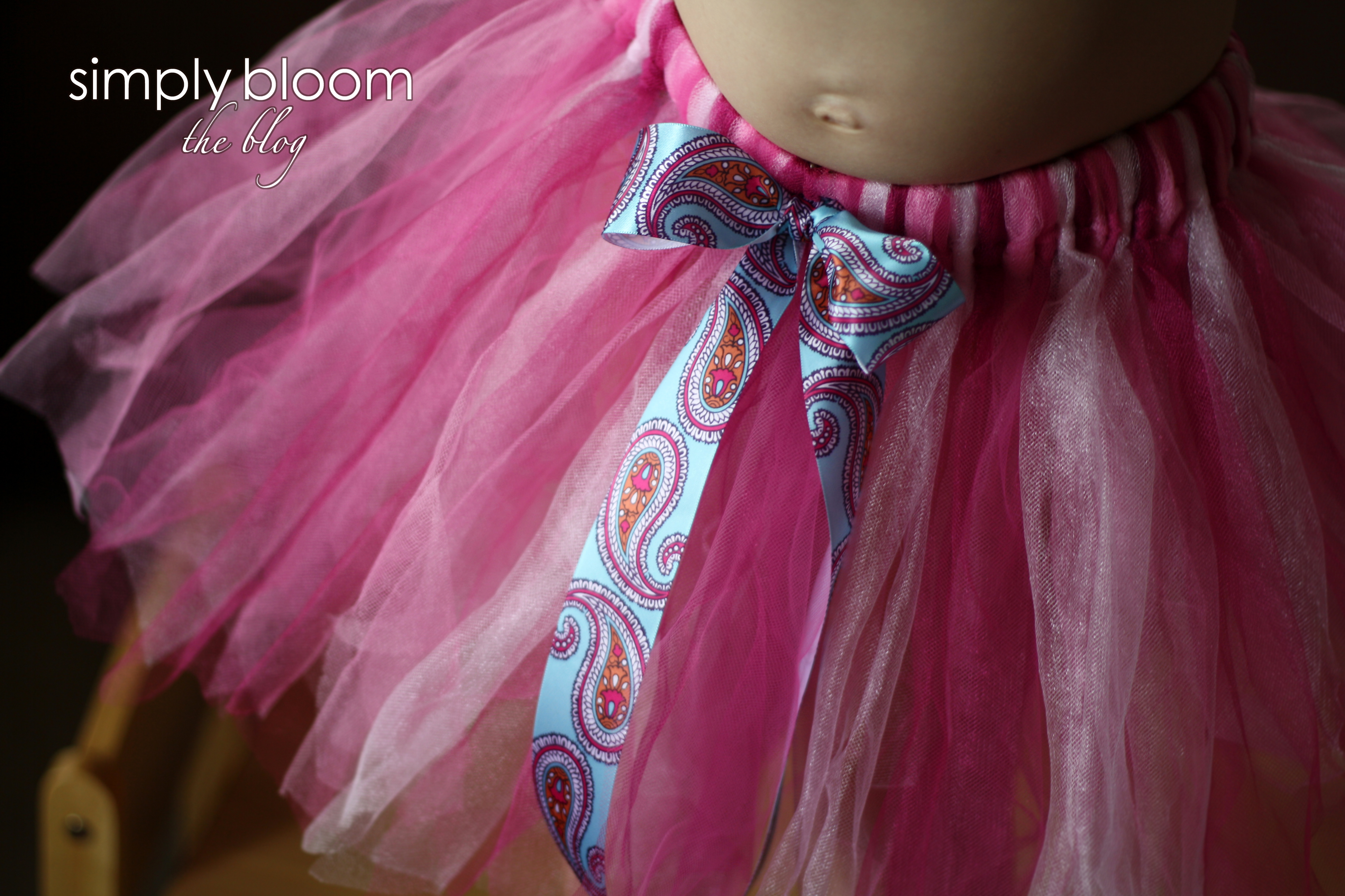 {No Sew} Tutu Tutorial | Simply Bloom Co.