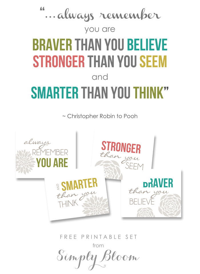 Always Remember {4 Piece Printable} | Simply Bloom Co.