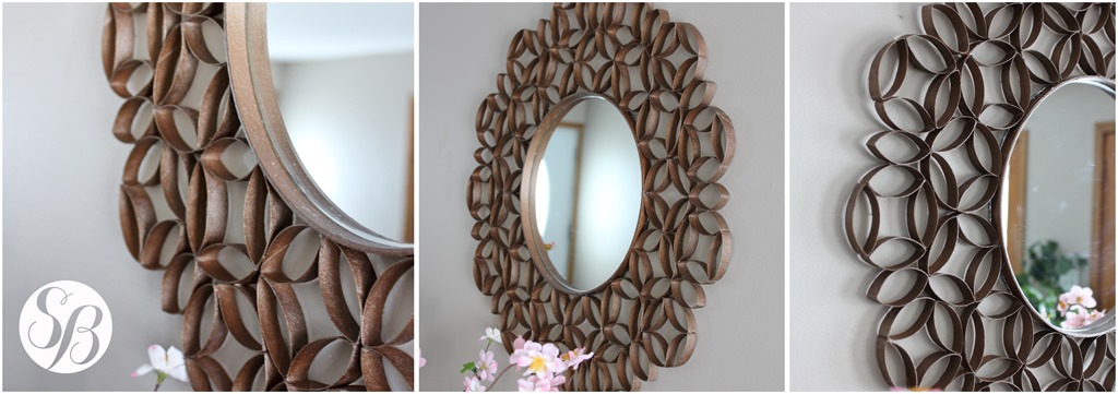 Toilet Paper Roll Mirror & Wall Art | Simply Bloom